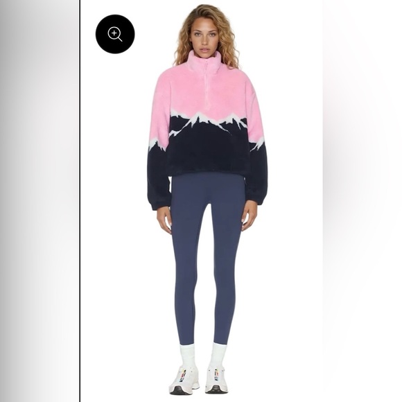 Beach Riot | Jackets & Coats | Beach Riot Leona Snowy Peaks Sherpa ...